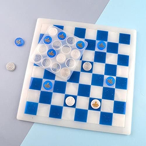Jeu d'échecs design silicone Epoda - Echiquier design en résine
